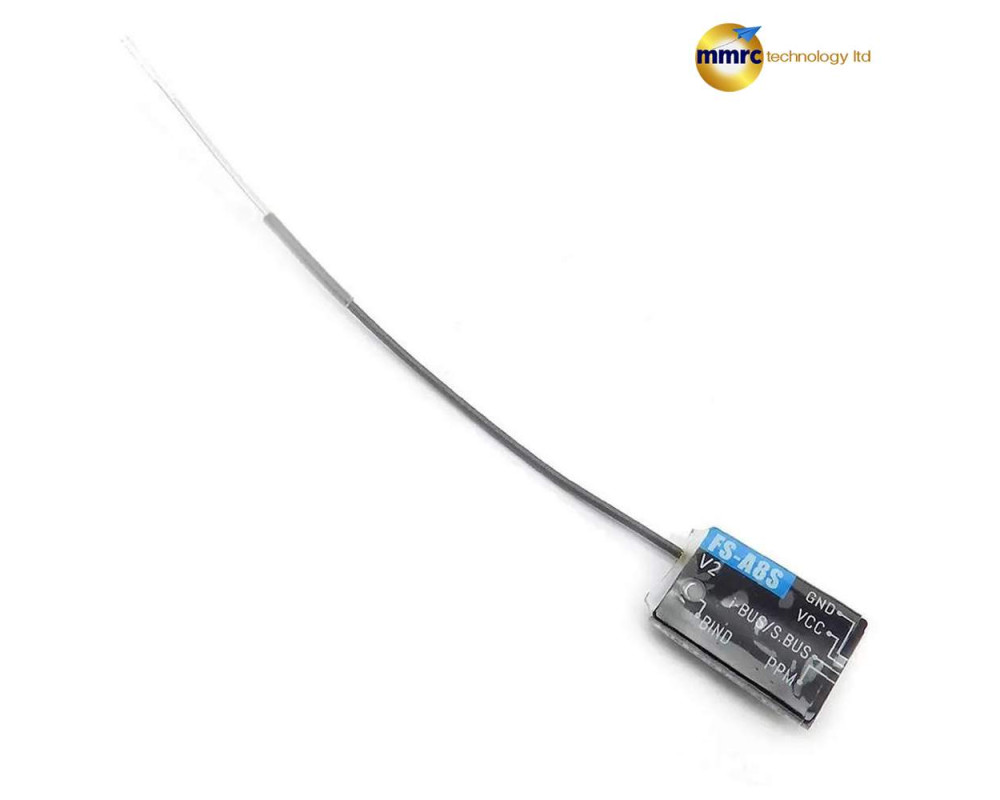 Flysky FS-A8S V2 2.4G 8CH Mini RC Receiver with PPM i-BUS SBUS Output