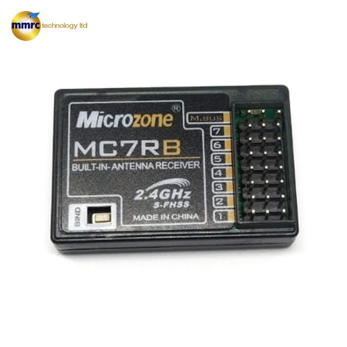 MicroZone MC7RB Receiver 6CH MC6C 2.4G 800M Controller Transmitter RC Airplane Drone Control ...