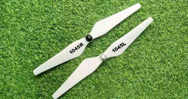 1045 Self Locking Propeller CW CCW white