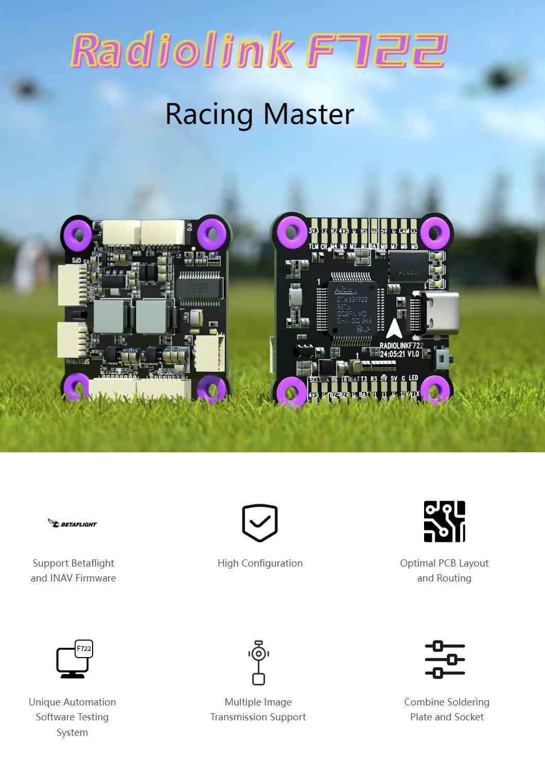 Radiolink F722 Racing Flight Controller price in bangladesh